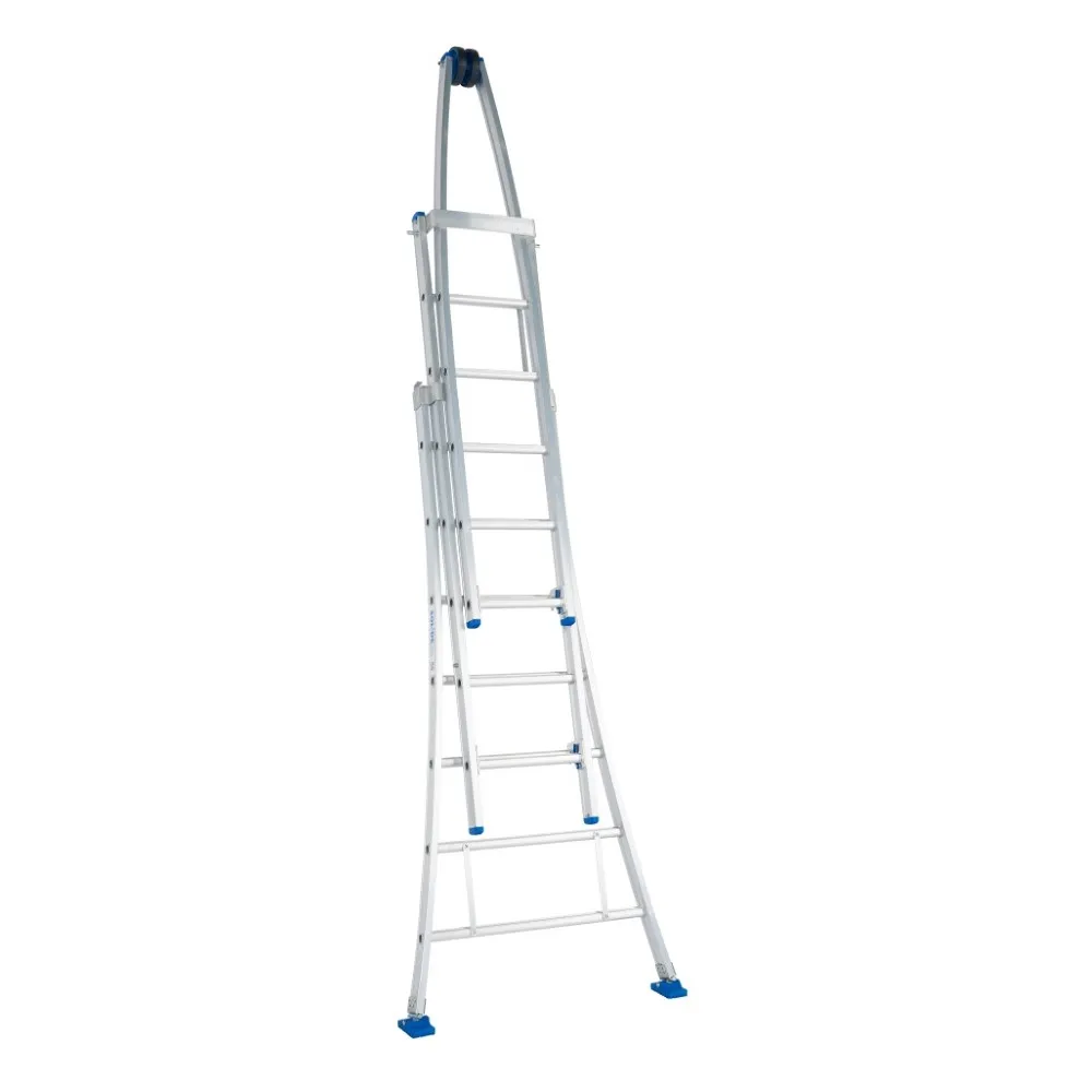Solide window cleaner ladder 3x6 rungs RWD06 | Steco Steigers