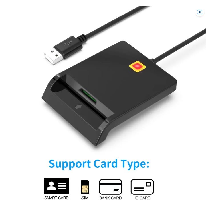E-ID + Sim Card Reader USB - office-shop.be