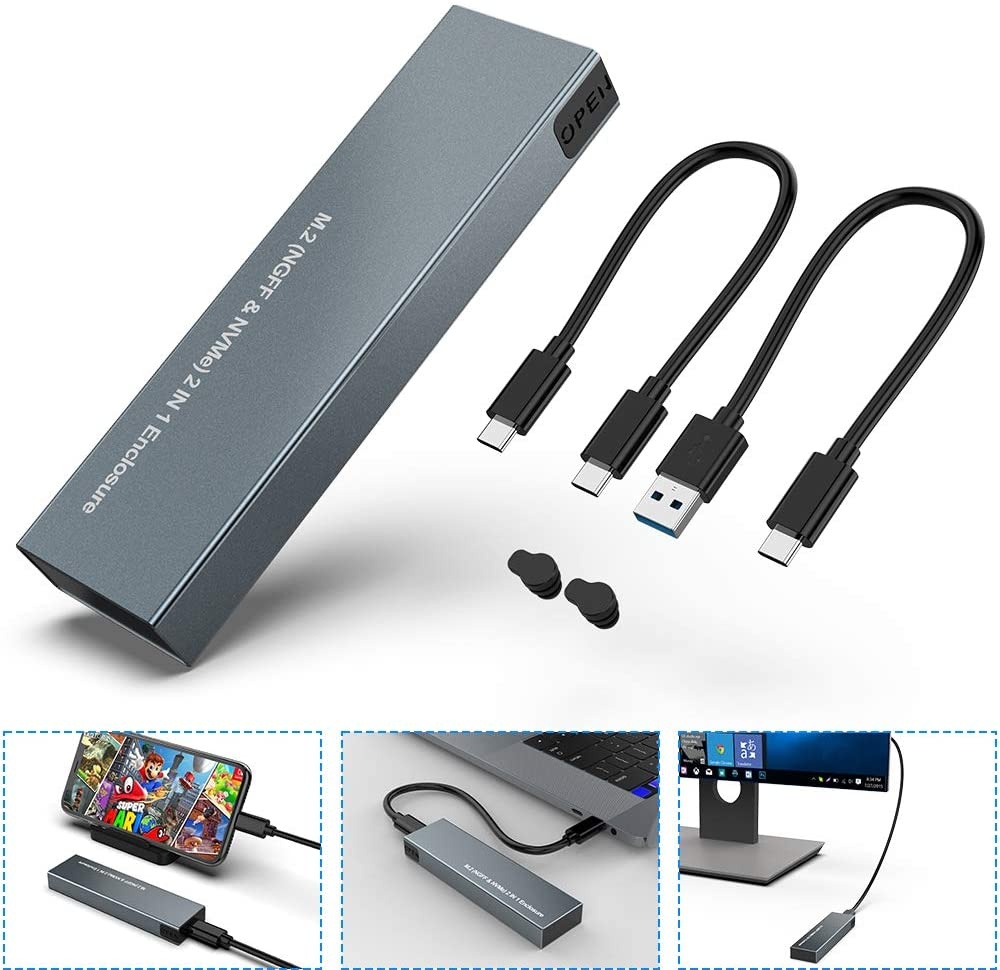 SSD NVMe + SATA Enclosure - office-shop.be