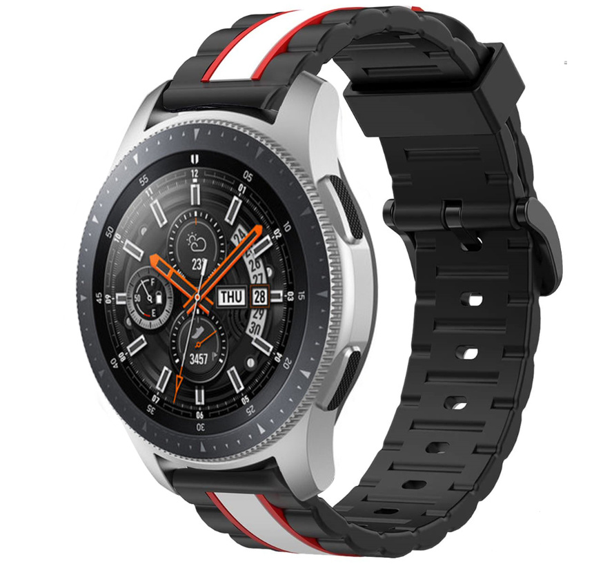 Samsung Galaxy Watch 46mm Special Edition band (zwart/wit ...