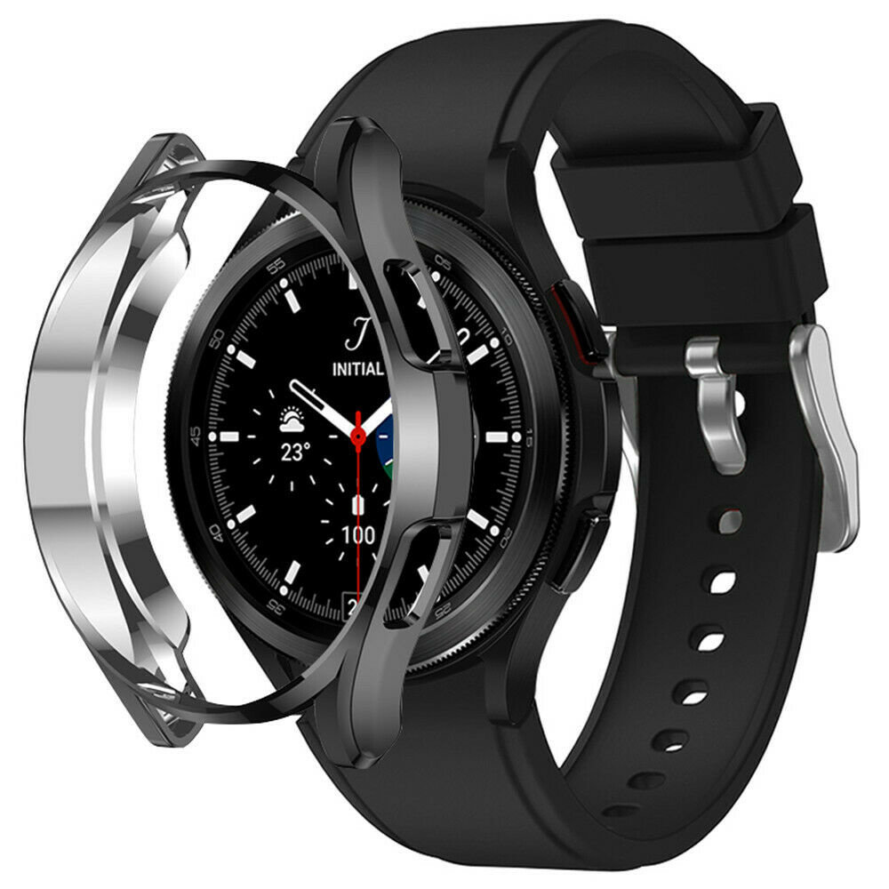 Samsung Galaxy Watch 4 Classic 46mm TPU beschermhoes (zwart ...