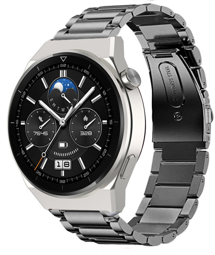 Huawei Watch Gt 3 Pro 46mm Titanium Bandje Grafiet Smartwatchbanden Nl