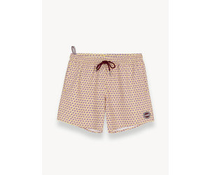 Colmar Patterned Swimshort Brownie Lines - John's Sport Shop
