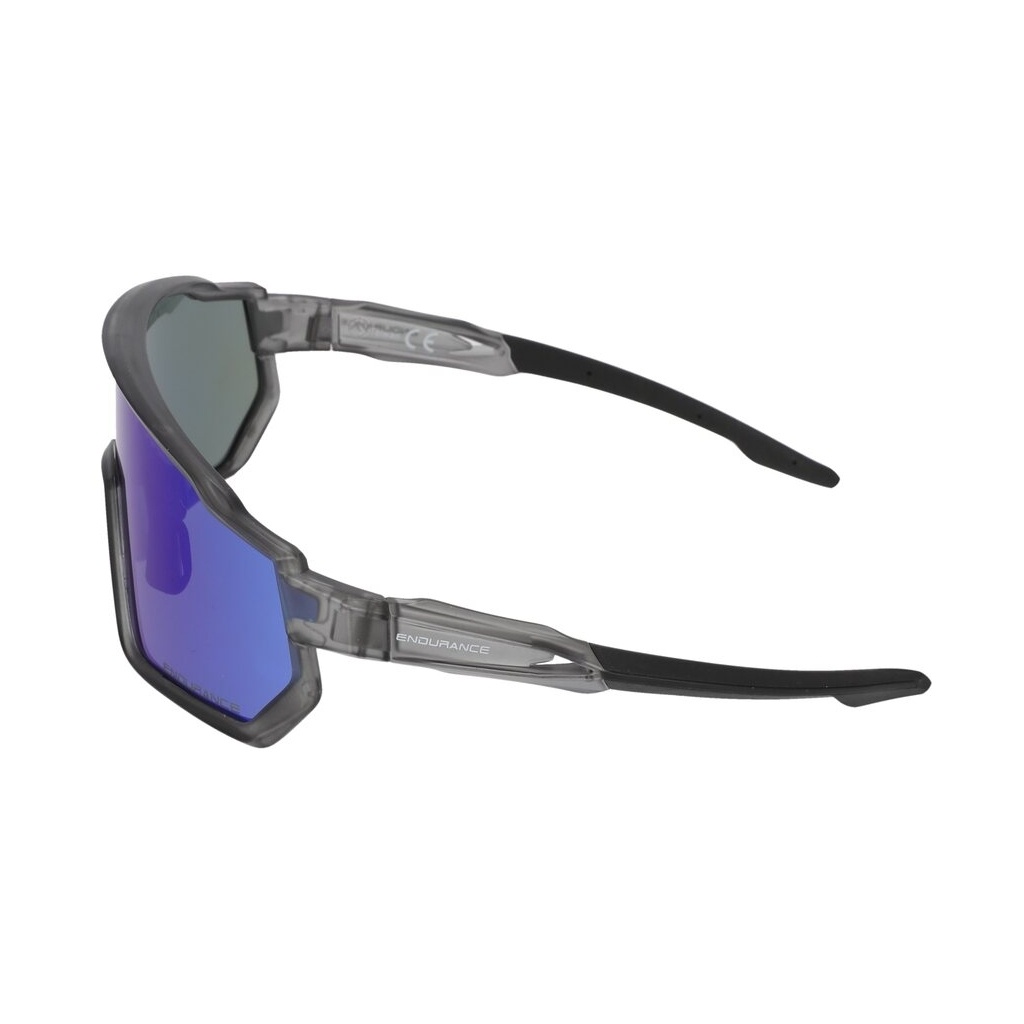 Endurance Alejandro Half-Frame Sports Glass Black - John's Sport Shop