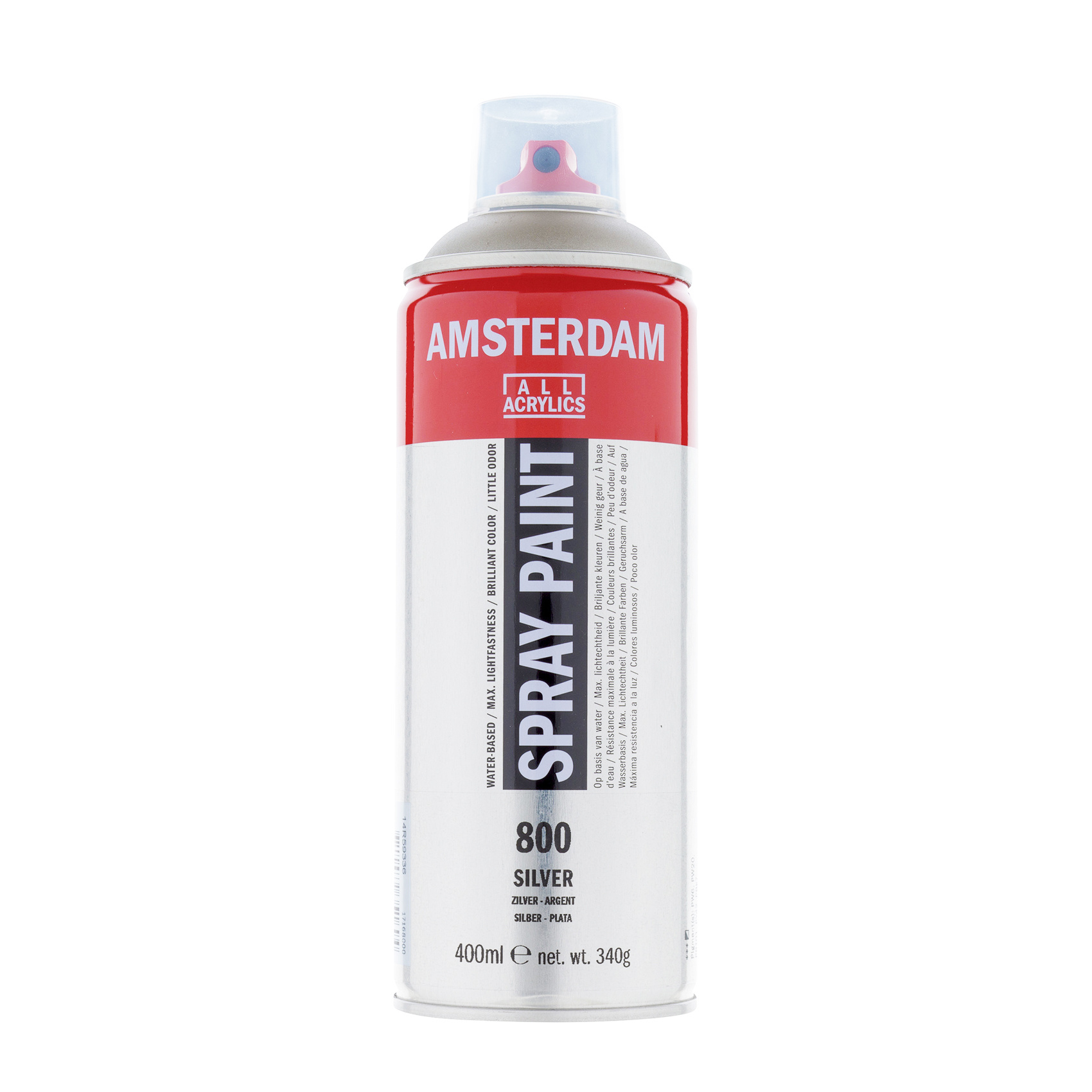 Amsterdam acrylverf spray paint (800) silver - KaJa Art Material
