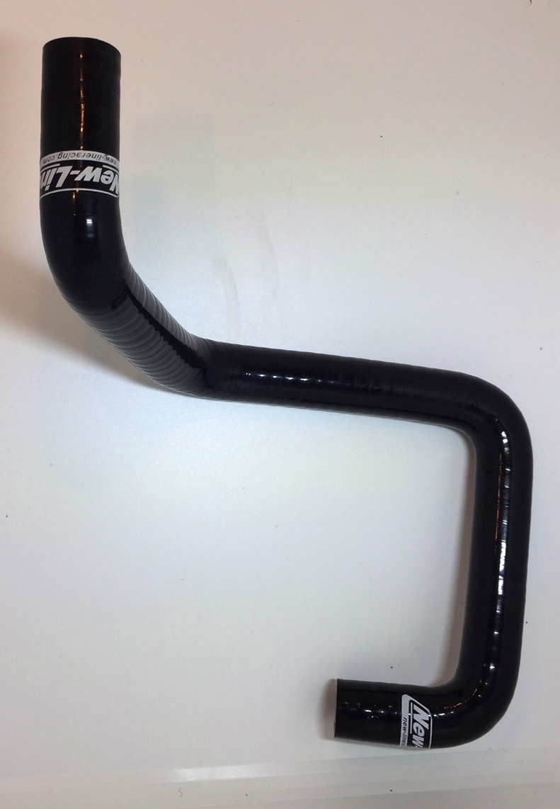 New Line radiator hose KZ Black - Kartandparts.com