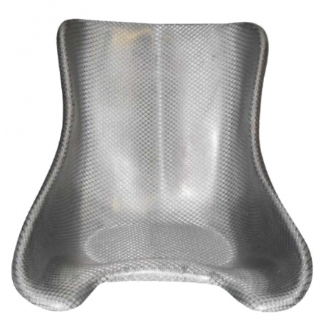 Top Kart Seat (Imaf) silver - Kartandparts.com