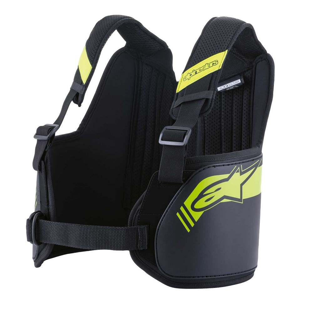 Alpinestars Bionic rib protector Black / Fluo Yellow - Kartandparts.com