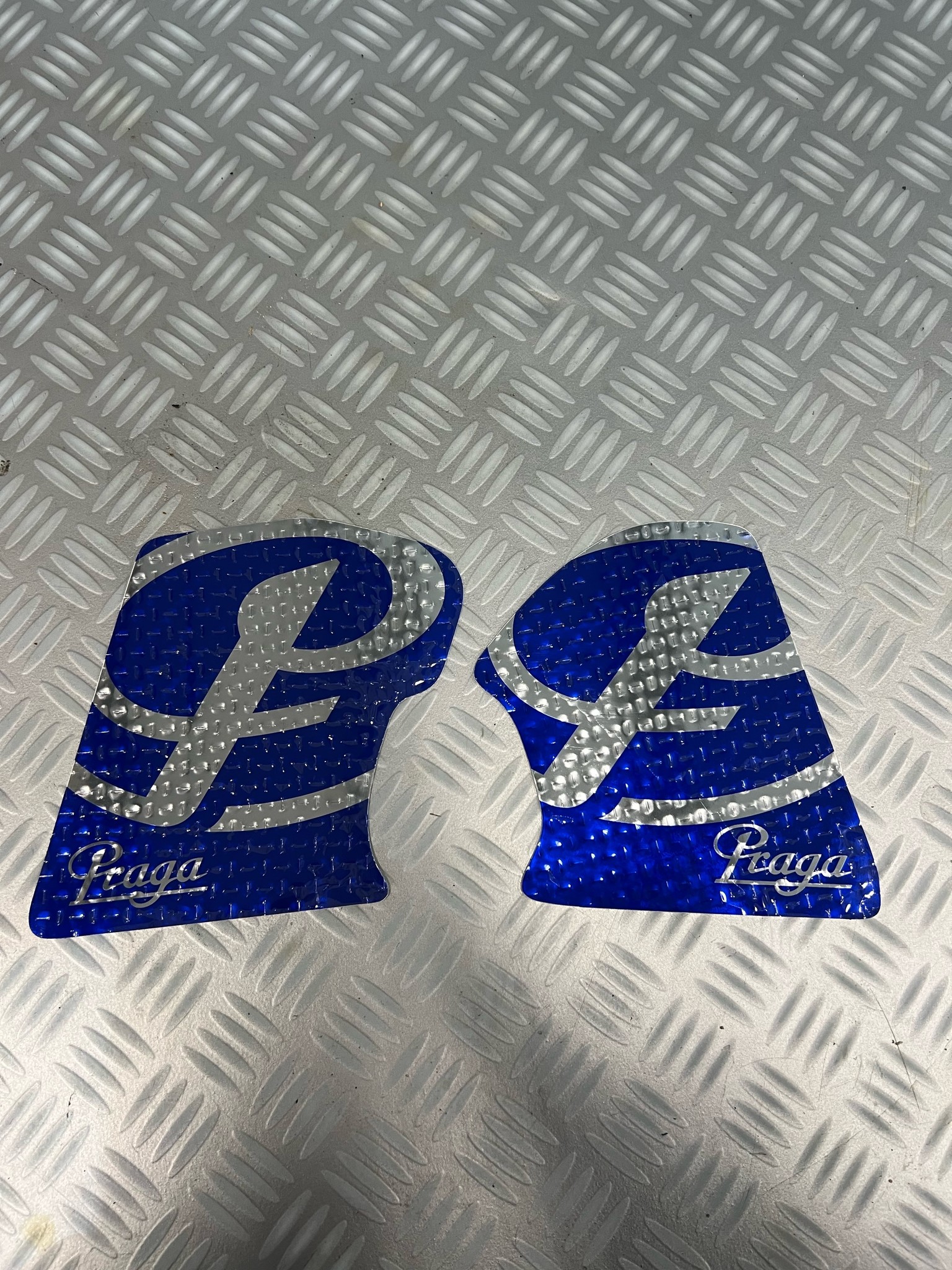 Praga Mini Fuel tank sticker kit - Kartandparts.com