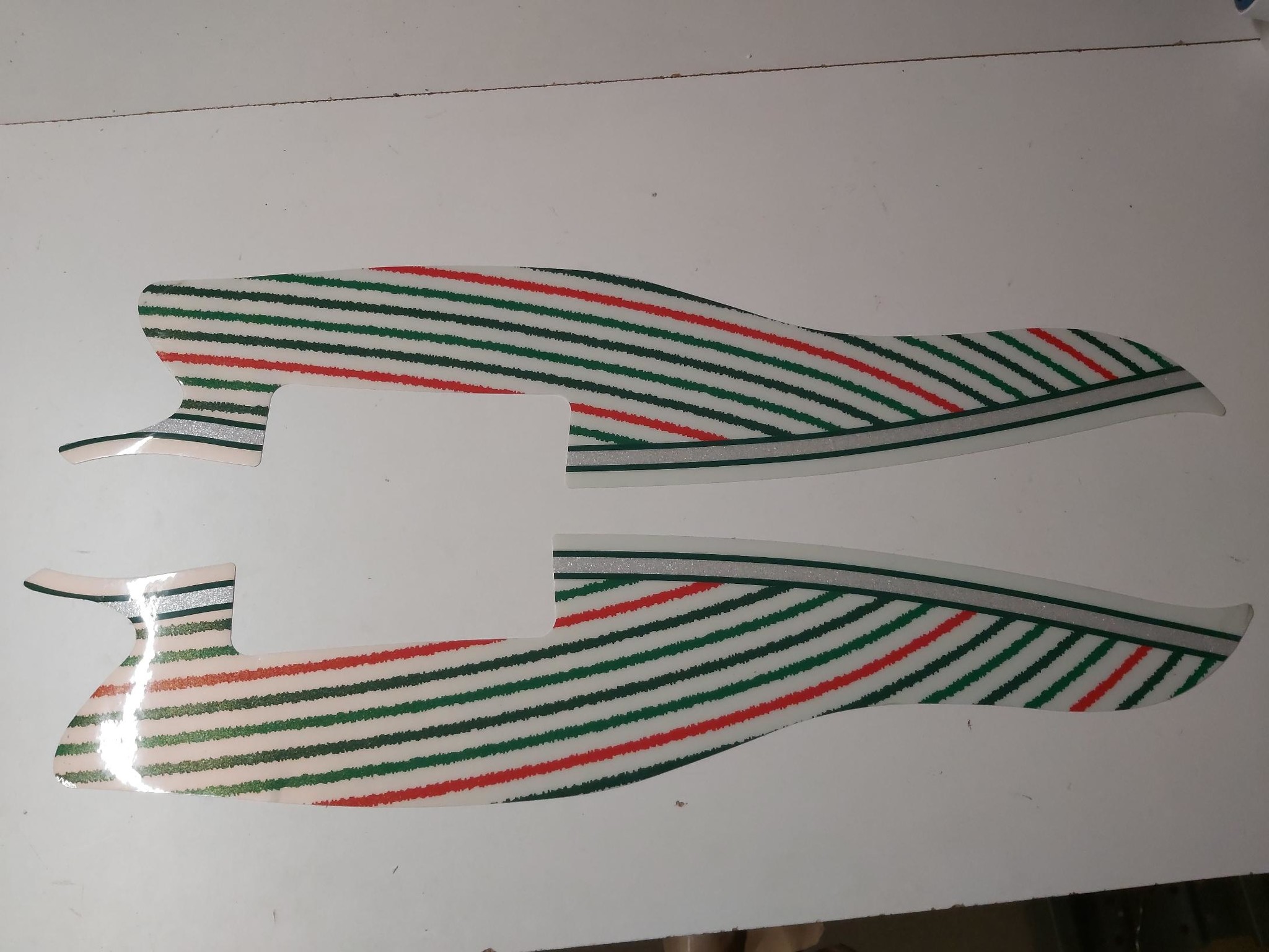 Tony Kart M6 front spoiler stickers - Kartandparts.com
