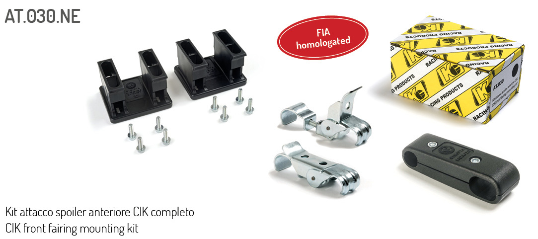 KG CIK front spoiler mounting kit complete - Kartandparts.com