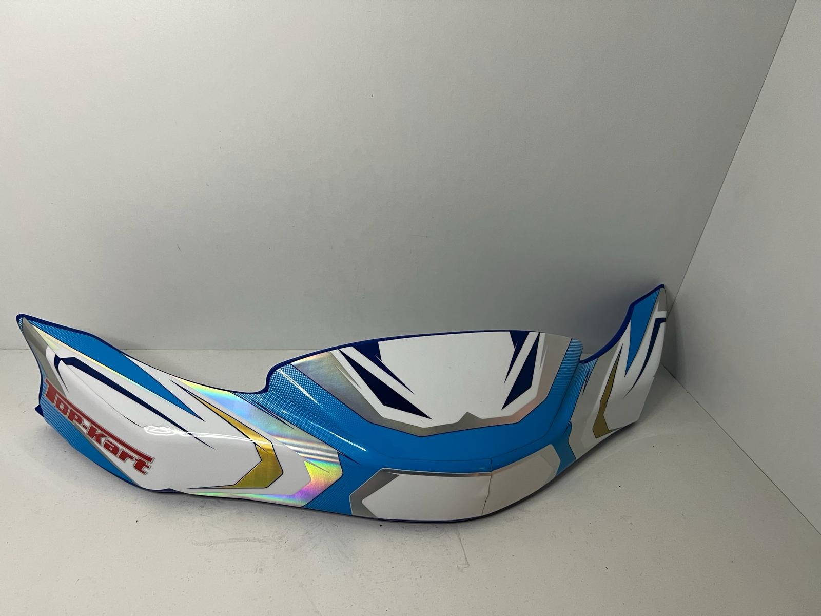 KG MK14 Mini front spoiler with Topkart stickers and mounting brackets ...