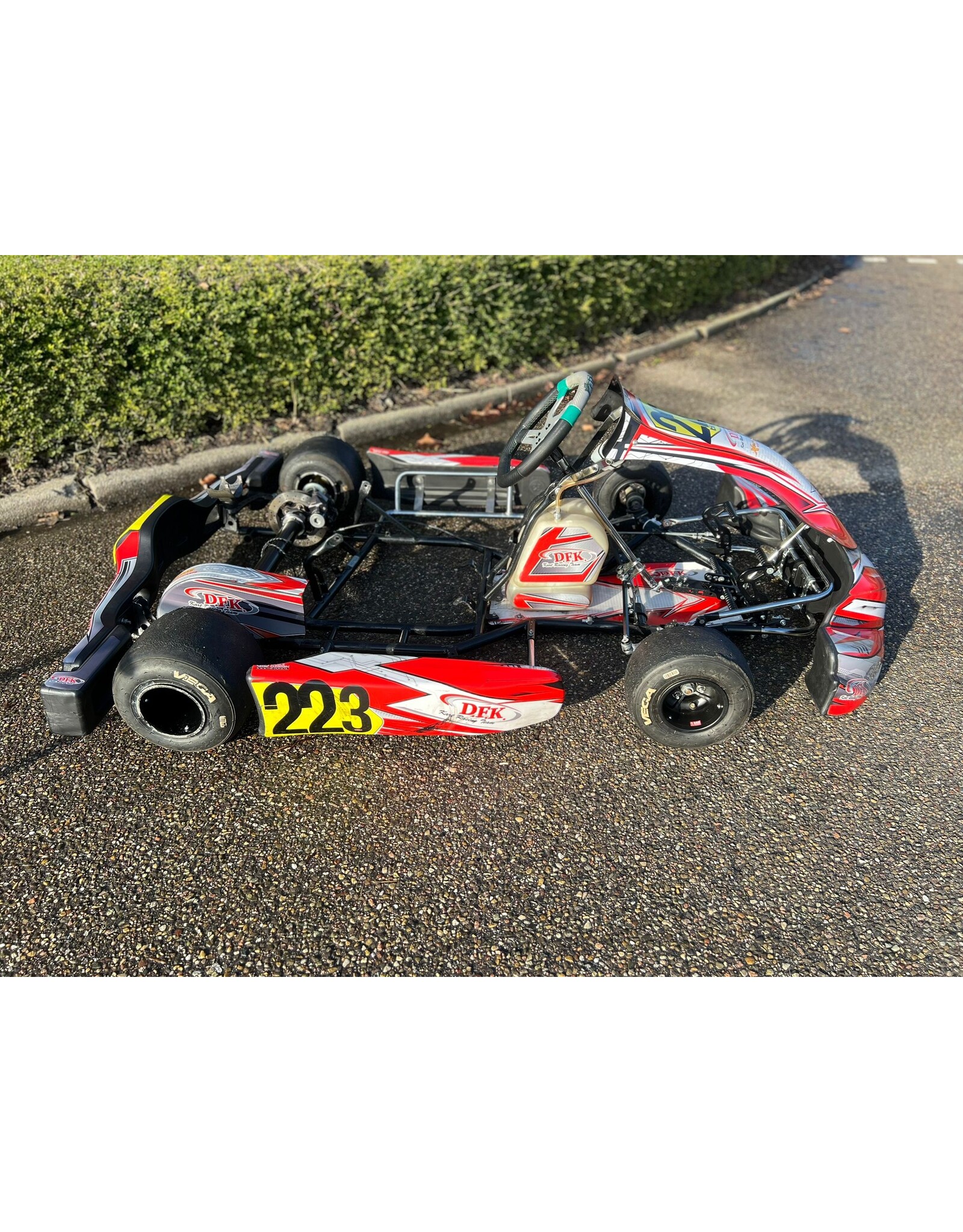 Gebruikte Falcon Charlotte OK/OKJ rollend chassis - Kartandparts.com
