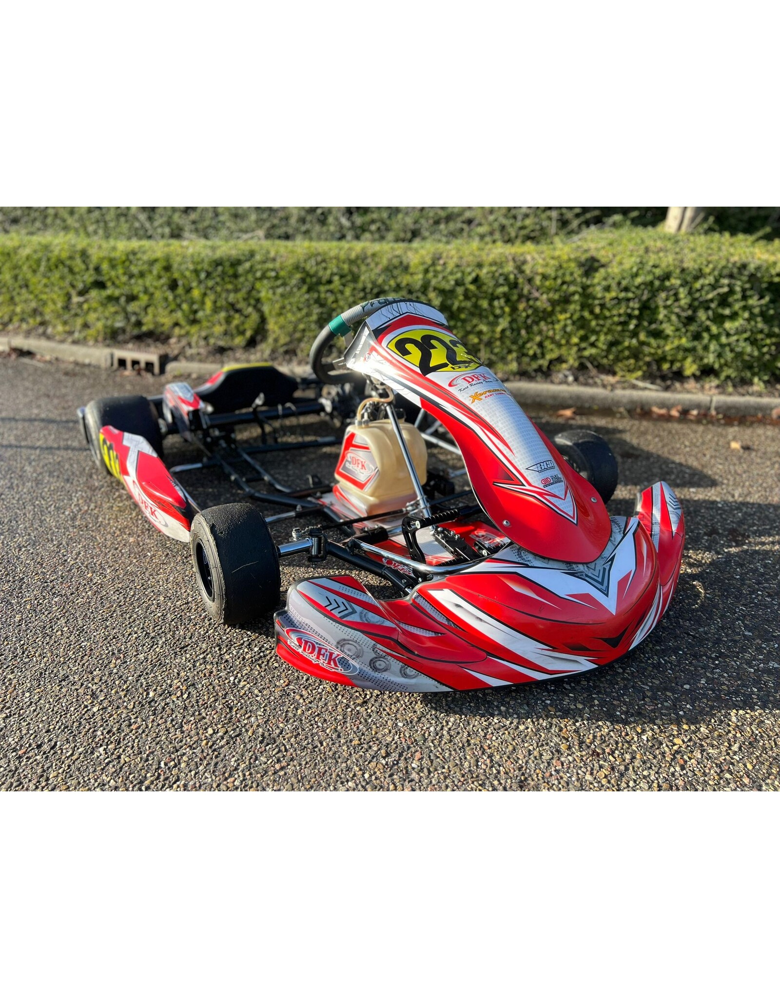 Gebruikte Falcon Charlotte OK/OKJ rollend chassis - Kartandparts.com