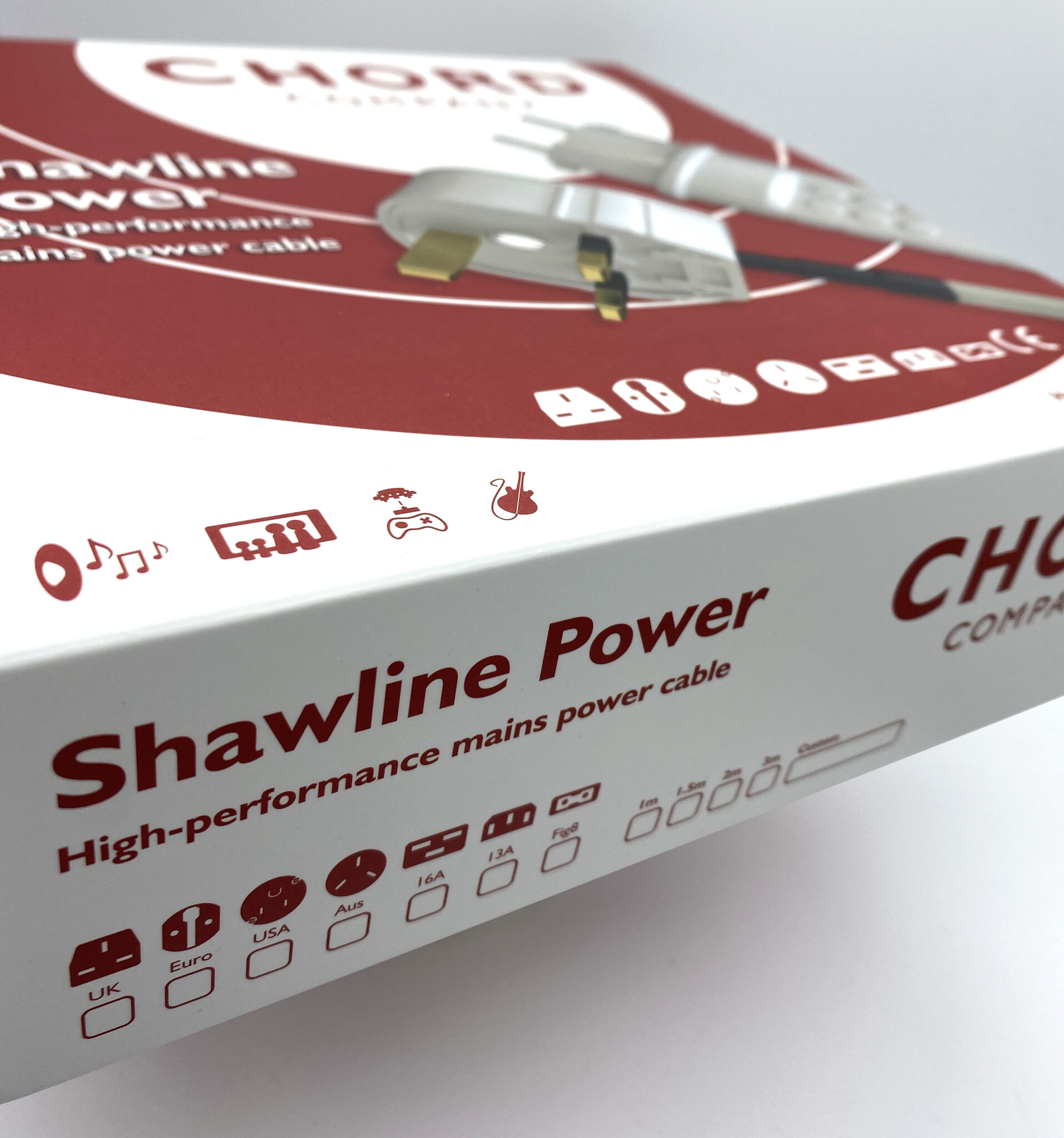 Chord Shawline Power Chord mains cable - Bender hifi