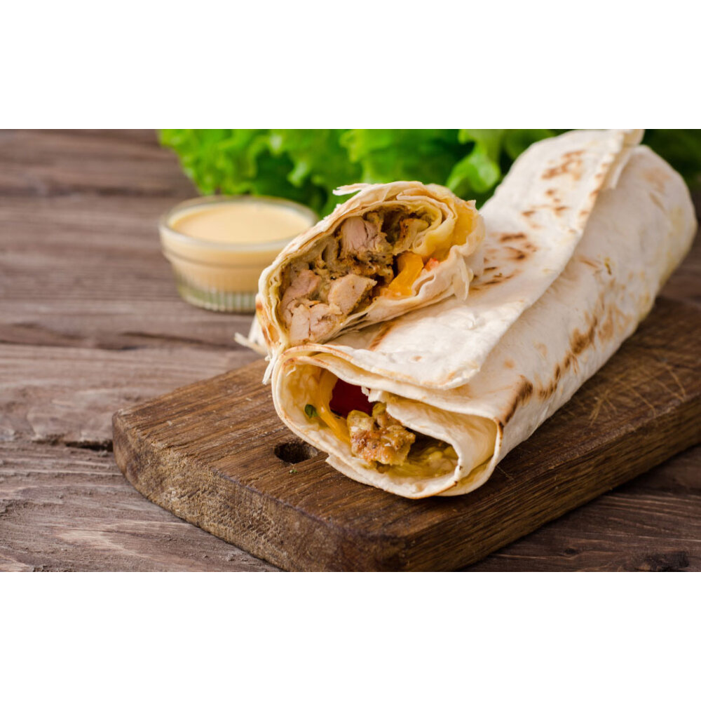 High protein roti rol - The Muscle Chef