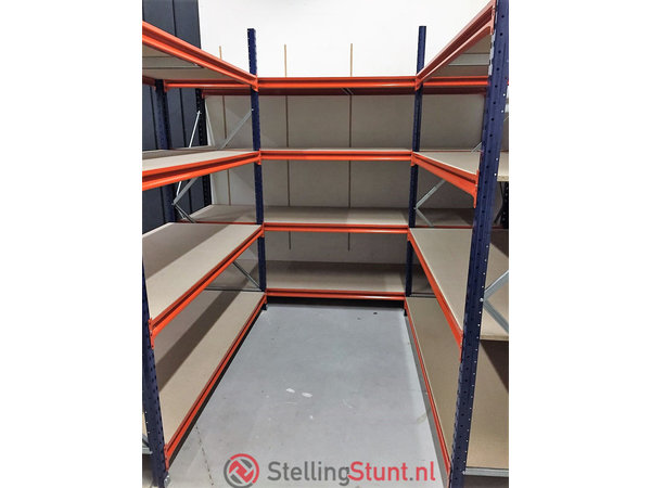 Grootvakstelling Basisvak 3000x2500x800mm (hxbxd) - Stellingstunt.nl