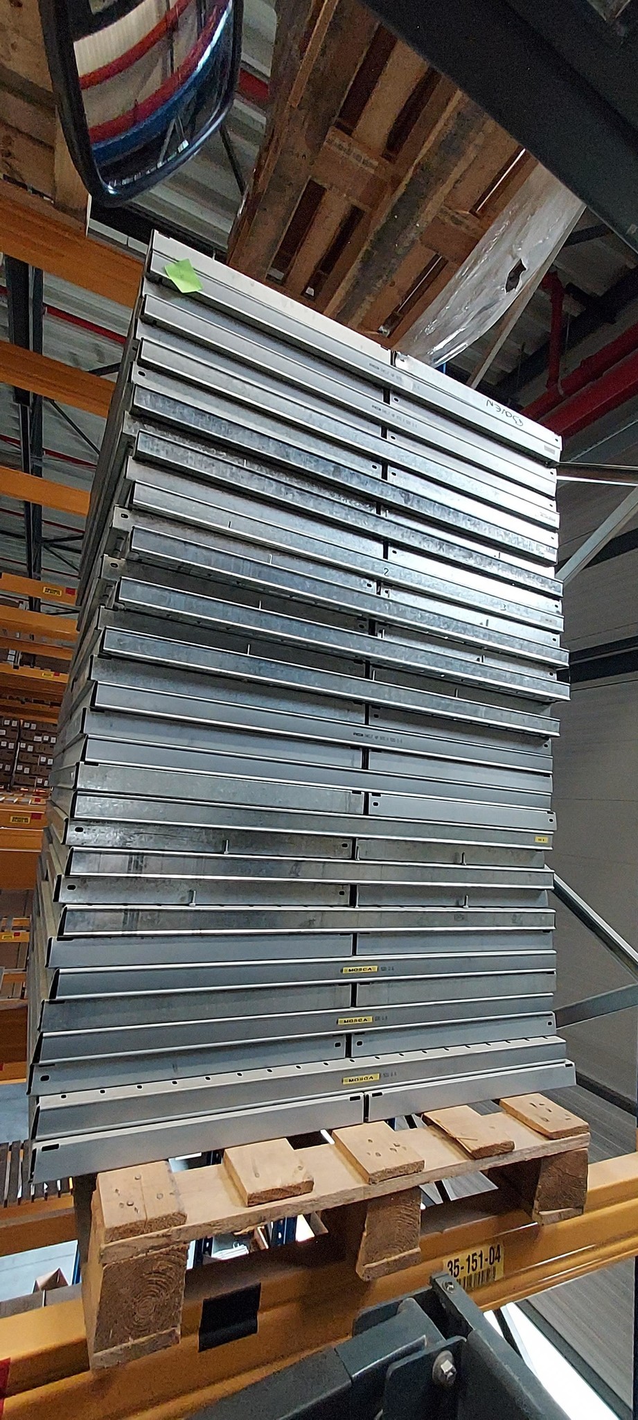 Legbord Nedcon 970x500x40mm verzinkt - Stellingstunt.nl