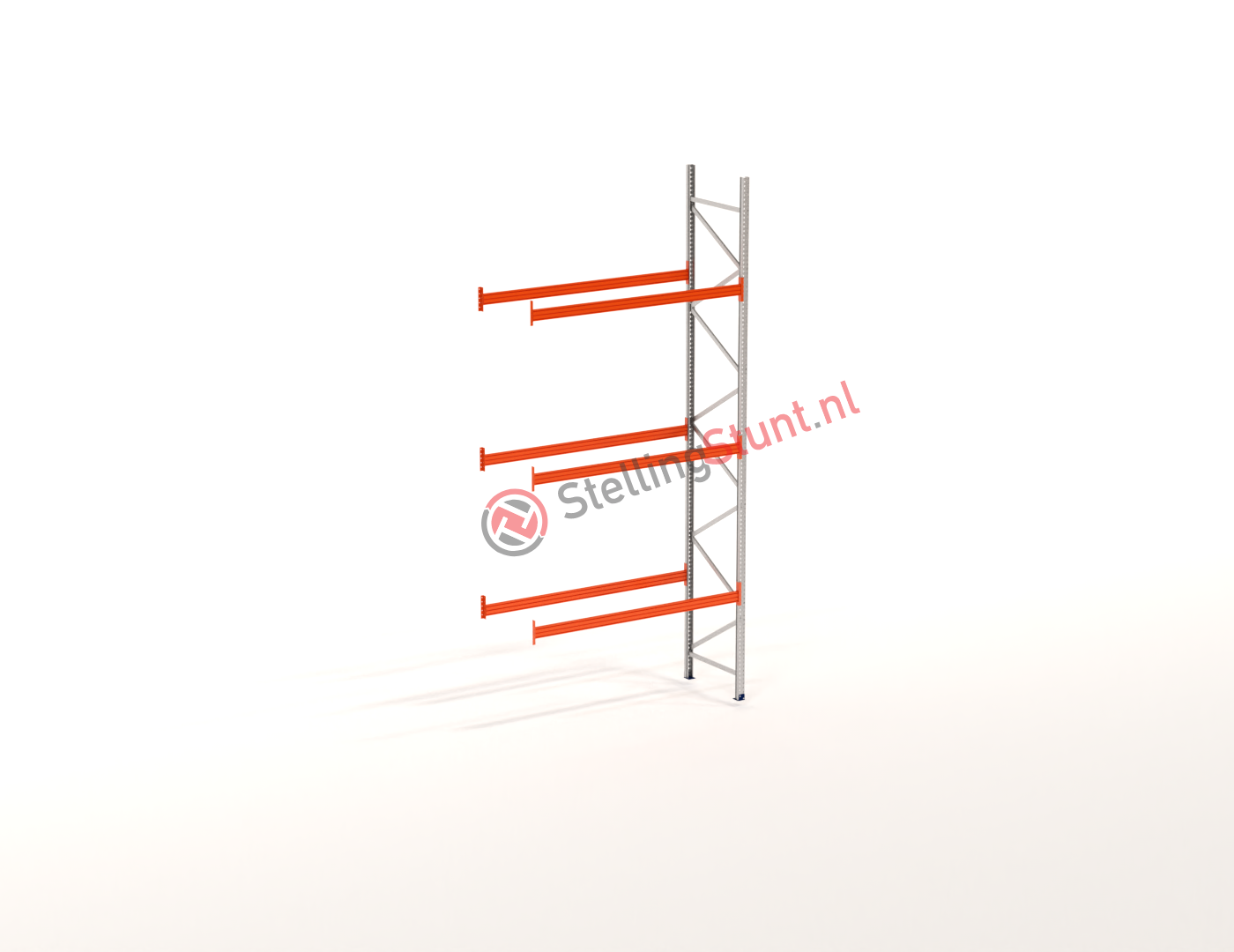 Palletstellingen Aanbouwvak 6000x2790mm (hxb) - Stellingstunt.nl