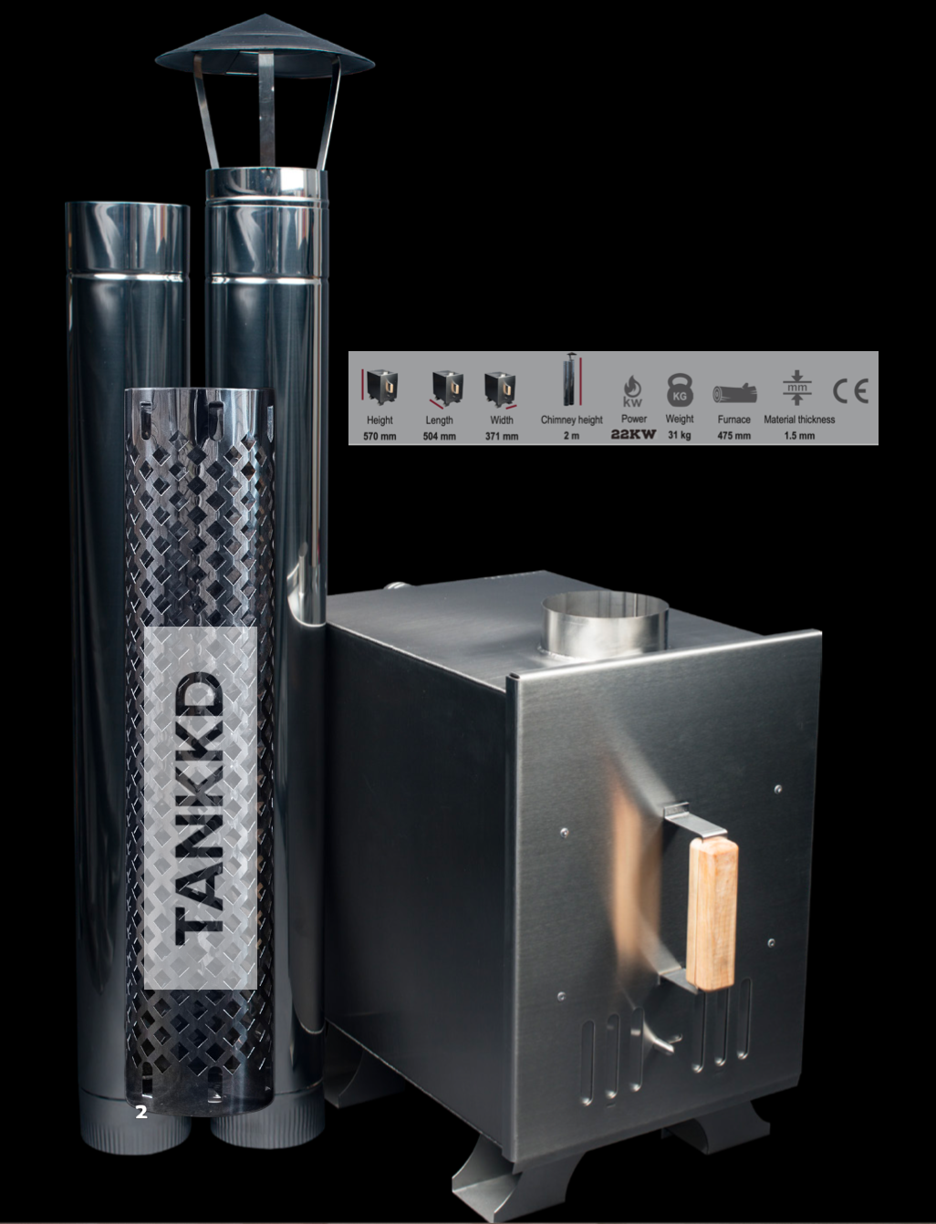 Tankkd Wood stove - TANKKD