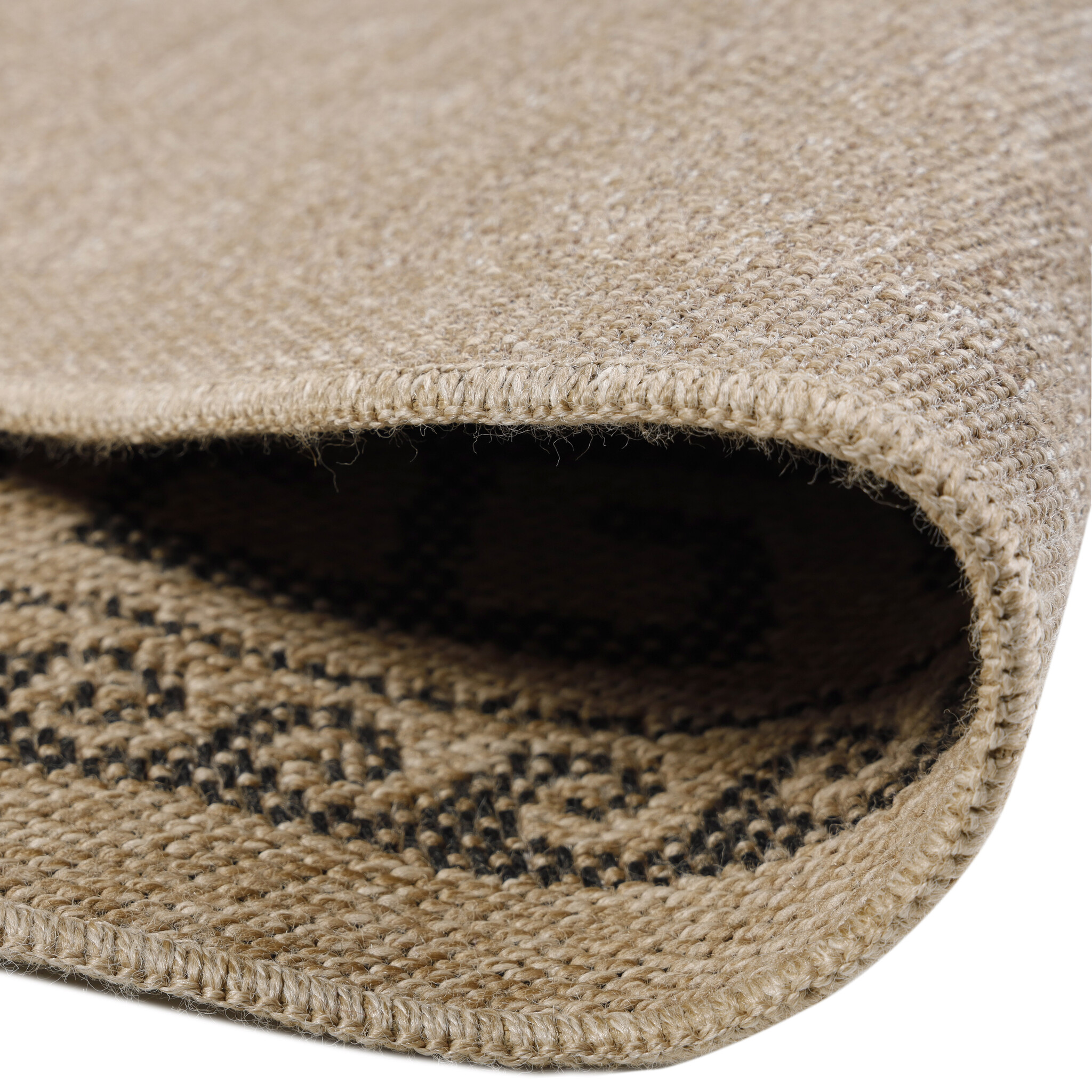 Natur Buitenkleed Sisal Outdoor Laagpolig Tapijt - Tapijtenloods.nl