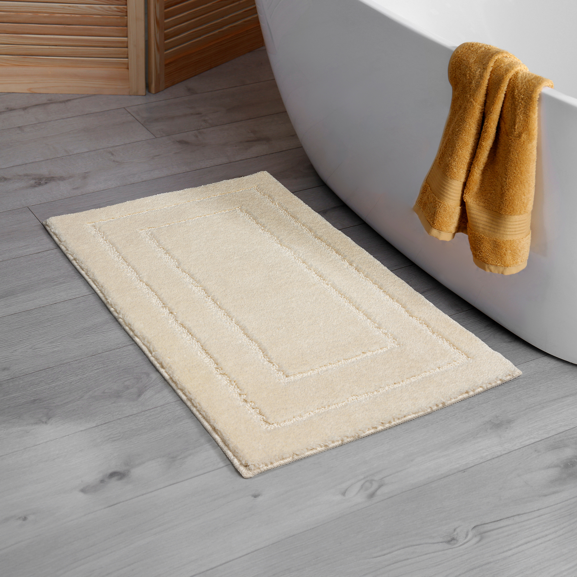 Badmat zacht antislip wasbaar waterabsorberend voor badkamer en toilet ...