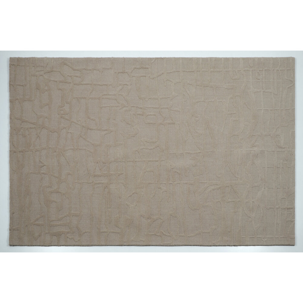 Vloerkleed Celso Beige – 100% Wol Laagpolig Outlet - Tapijtenloods.nl