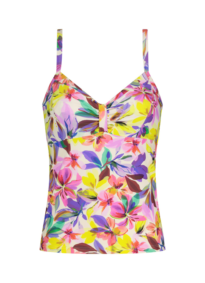 Fluid Flowers wired tankini top Fluid Flowers 155A - Lingerie Voor Jou