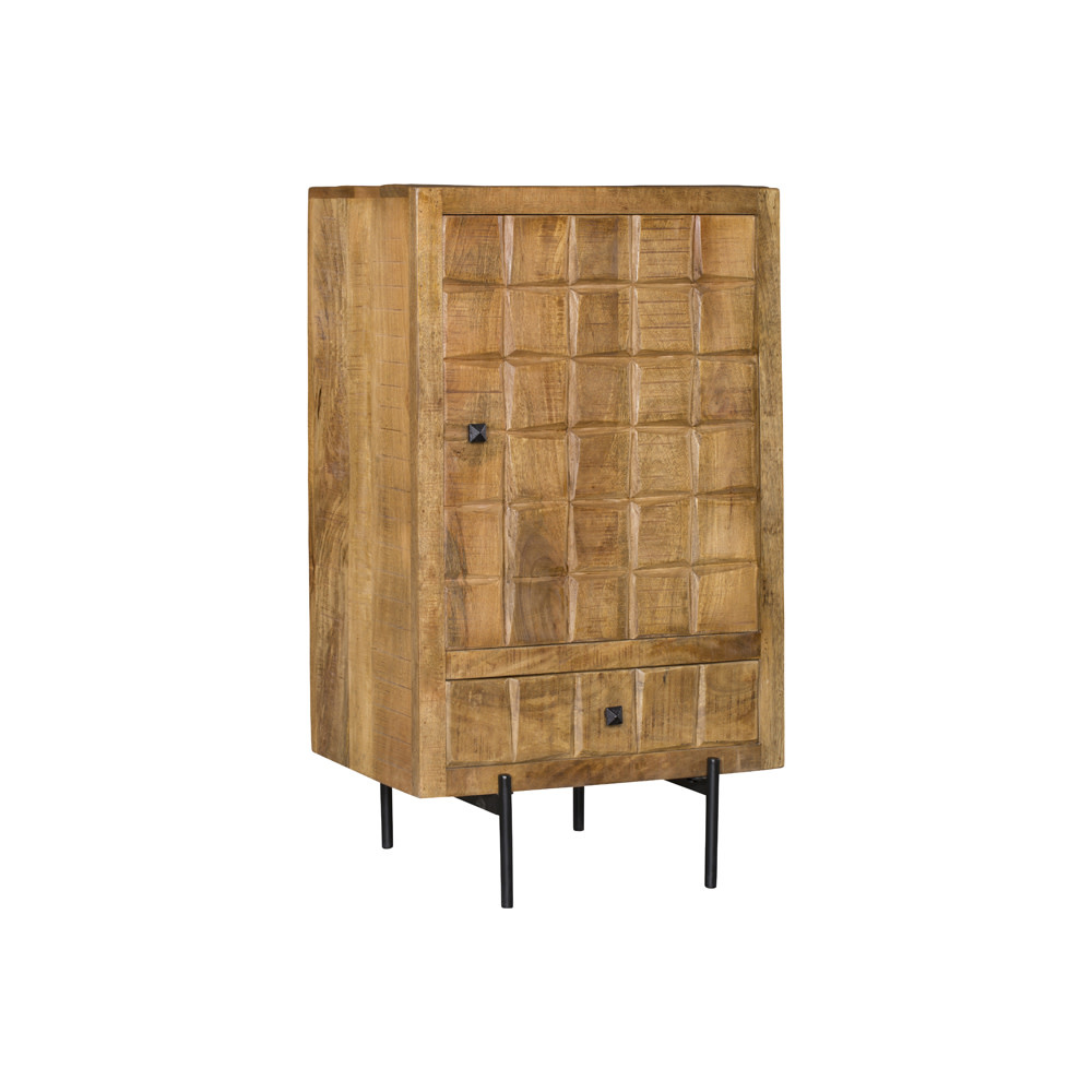 Kabinet kast Brandy | 1 deur 1 lade - Gratis thuisbezorgd - Houten ...