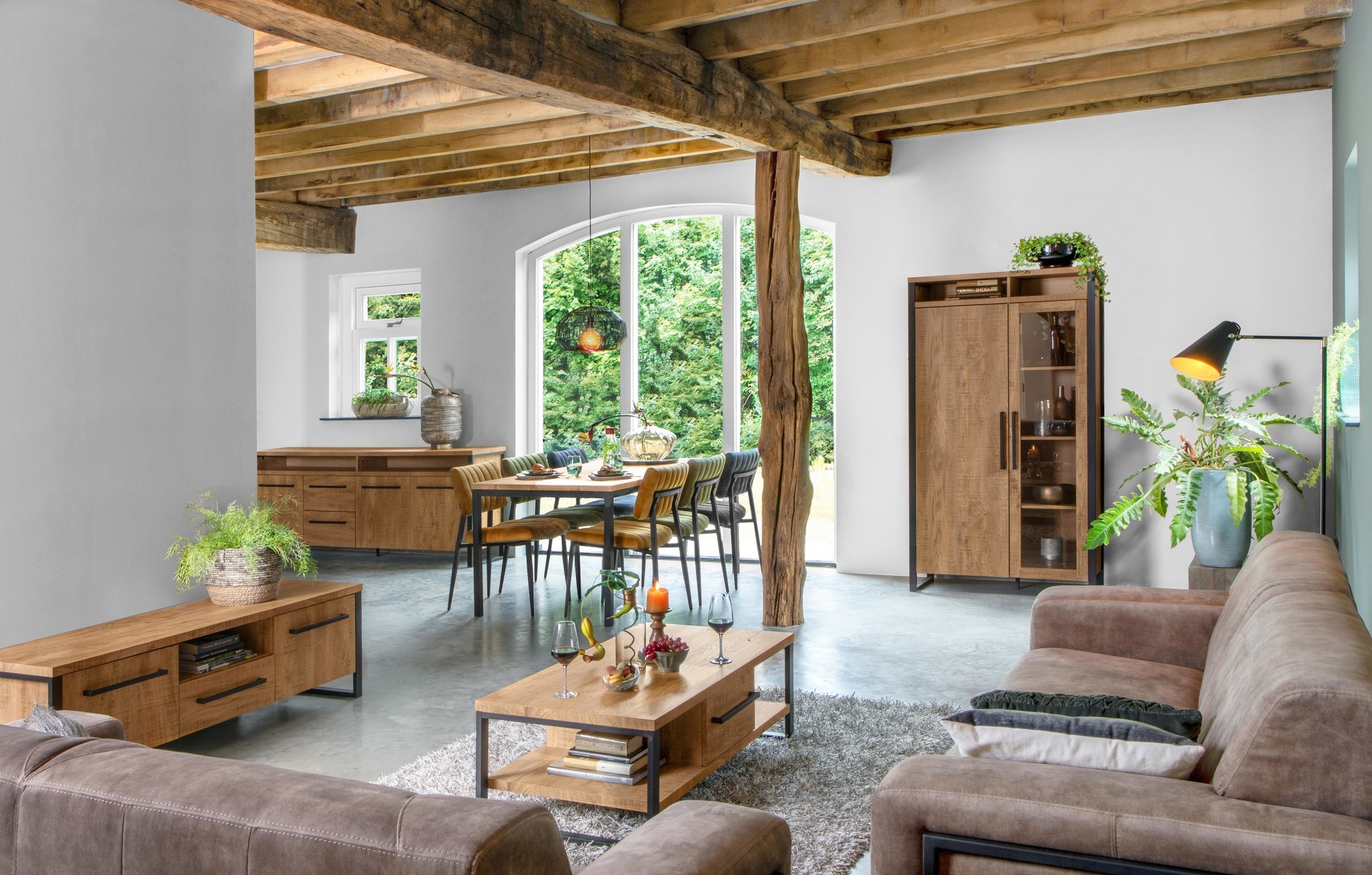 Tv meubel Carriba Mango - Groot - Gratis thuisbezorgd - Houten Meubel Outlet