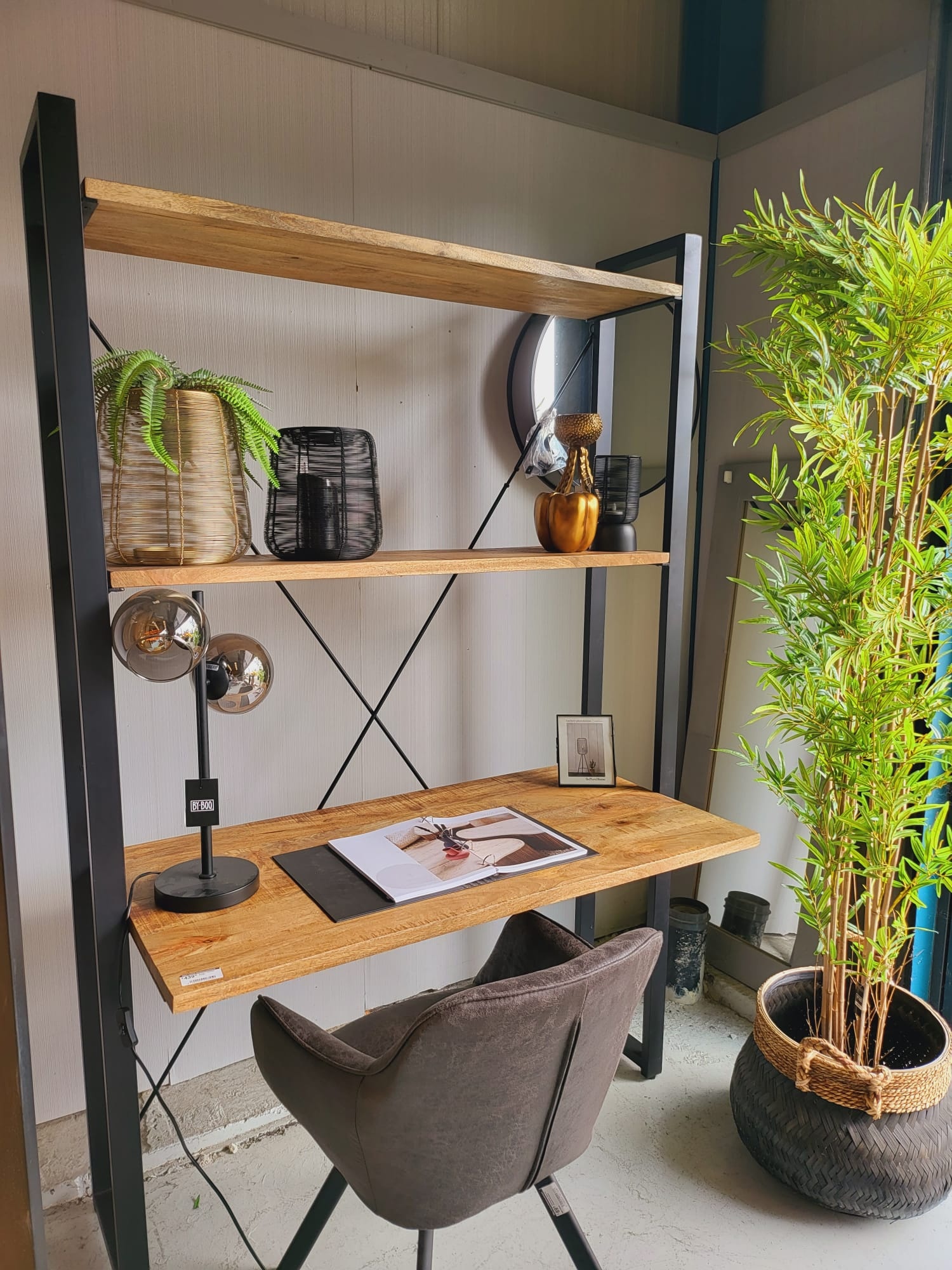 Bureau / wandrek mango - Gratis thuisbezorgd - Houten Meubel Outlet