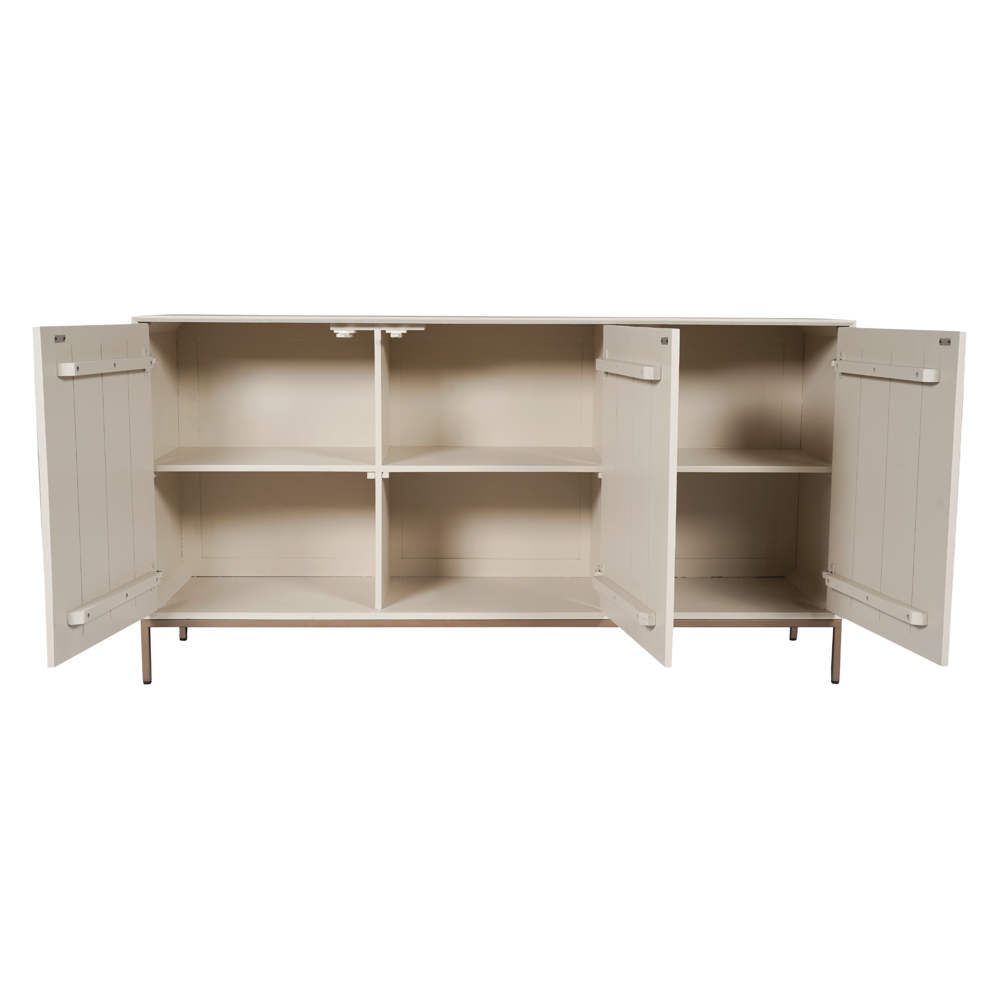 Dressoir Madison Sand | 165 cm - Gratis thuisbezorgd - Houten Meubel Outlet