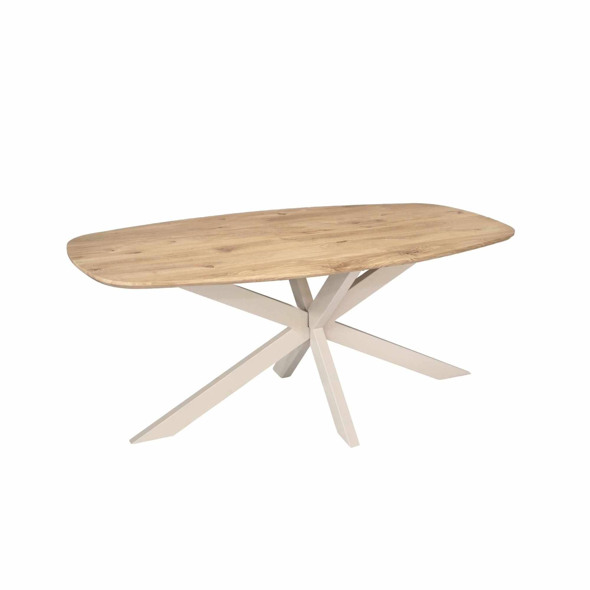 Eiken Eettafel Ferris Deens Ovaal 180 cm Naturel | Starfurn – Houten M ...