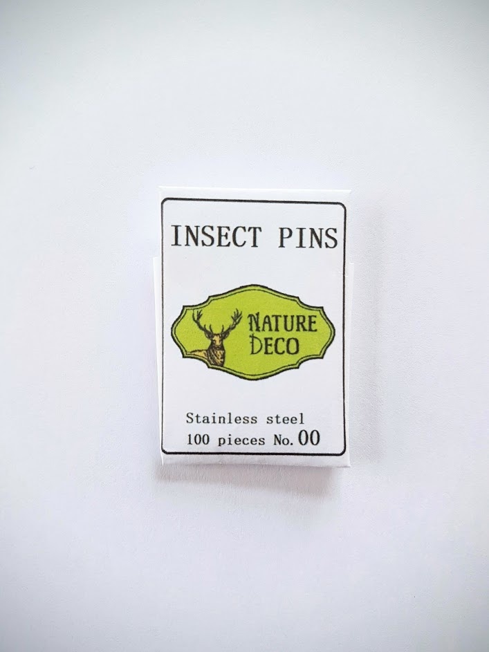 Insect pins stainless steel 00 - Nature Deco