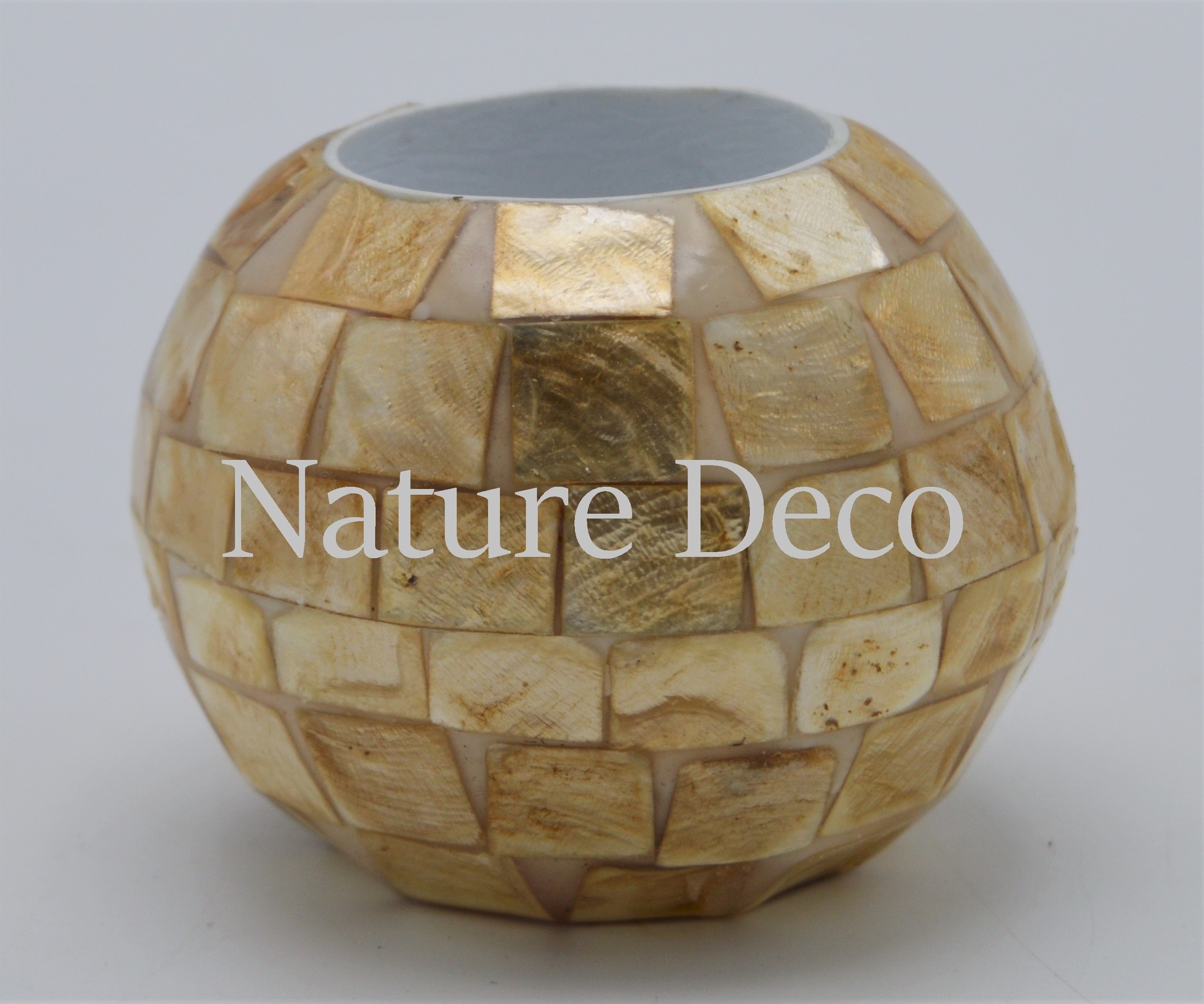 Shell tea light holder - Nature Deco