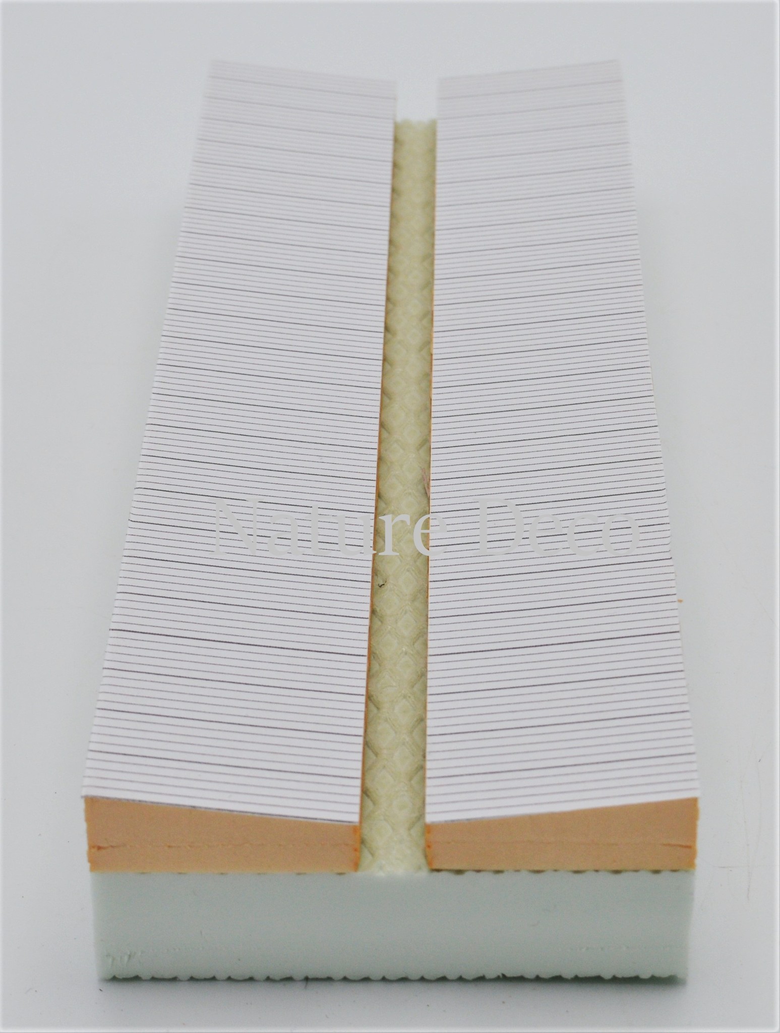 Mounting board luxe hardfoam medium angle 24,5x7,5cm - Nature Deco