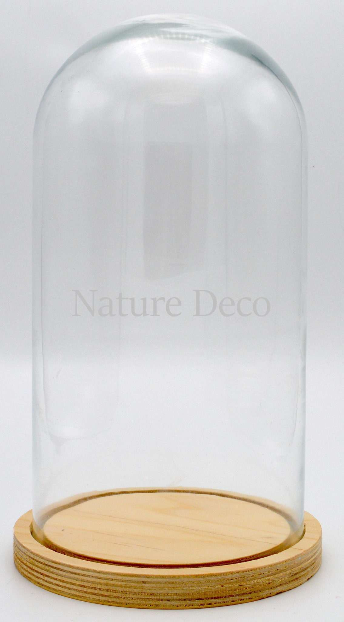 Glass dome large luxury 17 x 28cm - Nature Deco