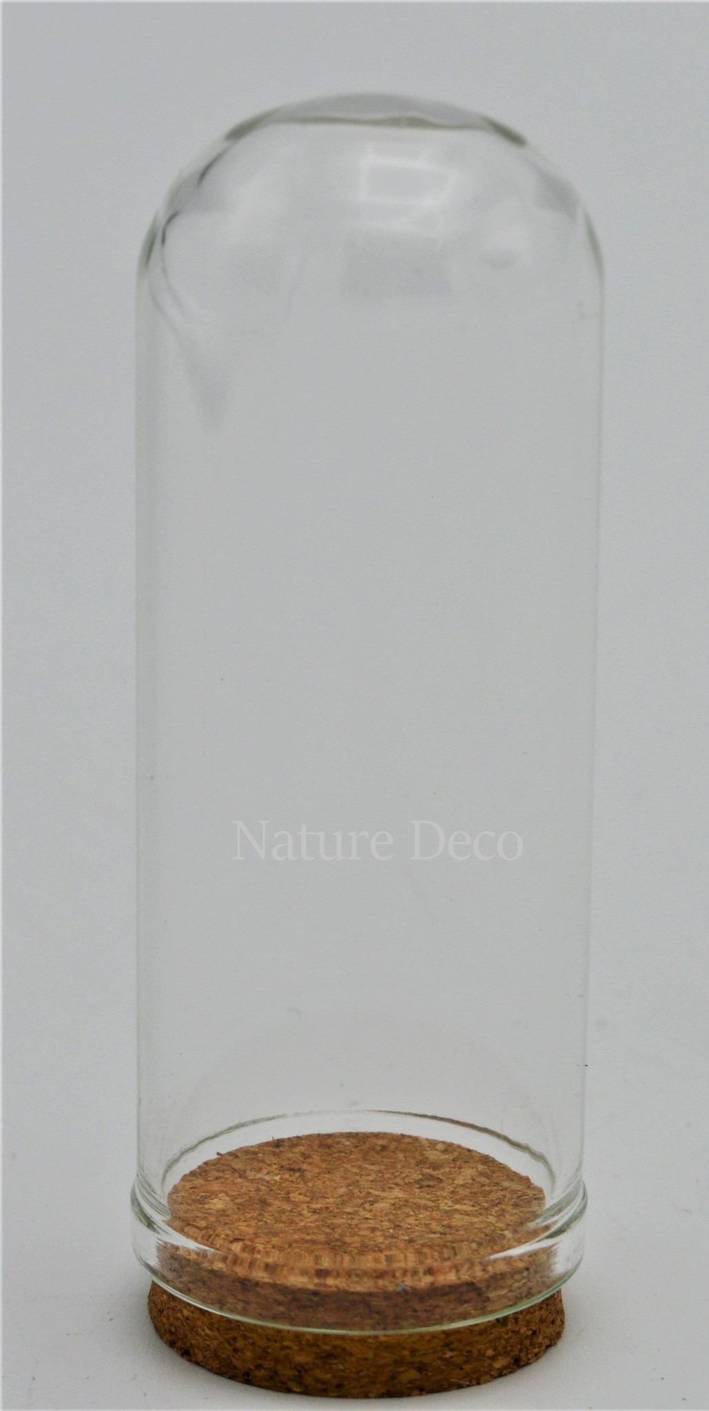 Glass dome extra small cork 7 x 2cm - Nature Deco
