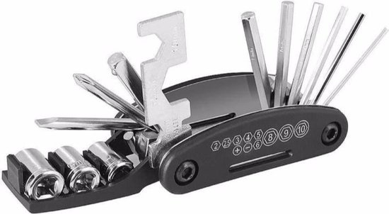 Makes Easy Fiets Inbus Multi Tool 16 Delig Racefiets en MTB ...