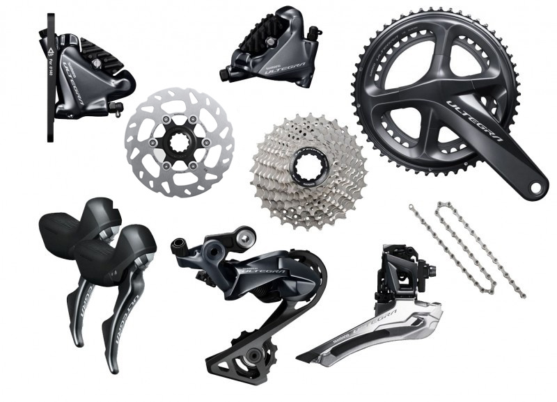 Shimano Ultegra R8020 Disc 11S Groepset | Bestel hier met KORTING ...