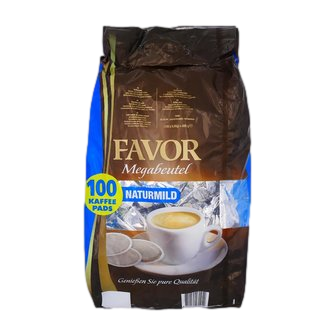 Favor - megabeutel - mild - 100 koffiepads - Binnen 24 uur geleverd ...