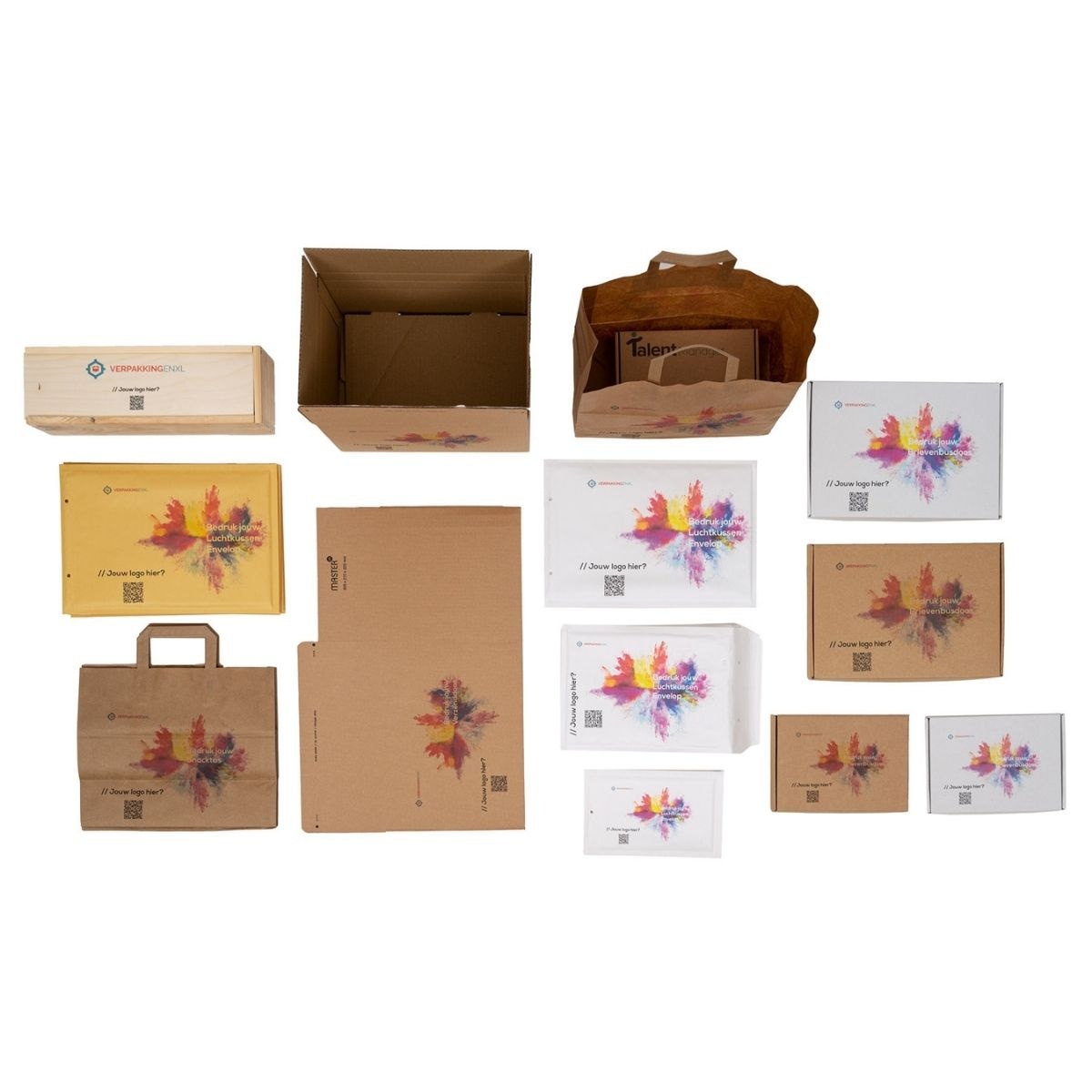 Sample Verpakking met Digitale Bedrukking - VerpakkingenXL - VerpakkingenXL