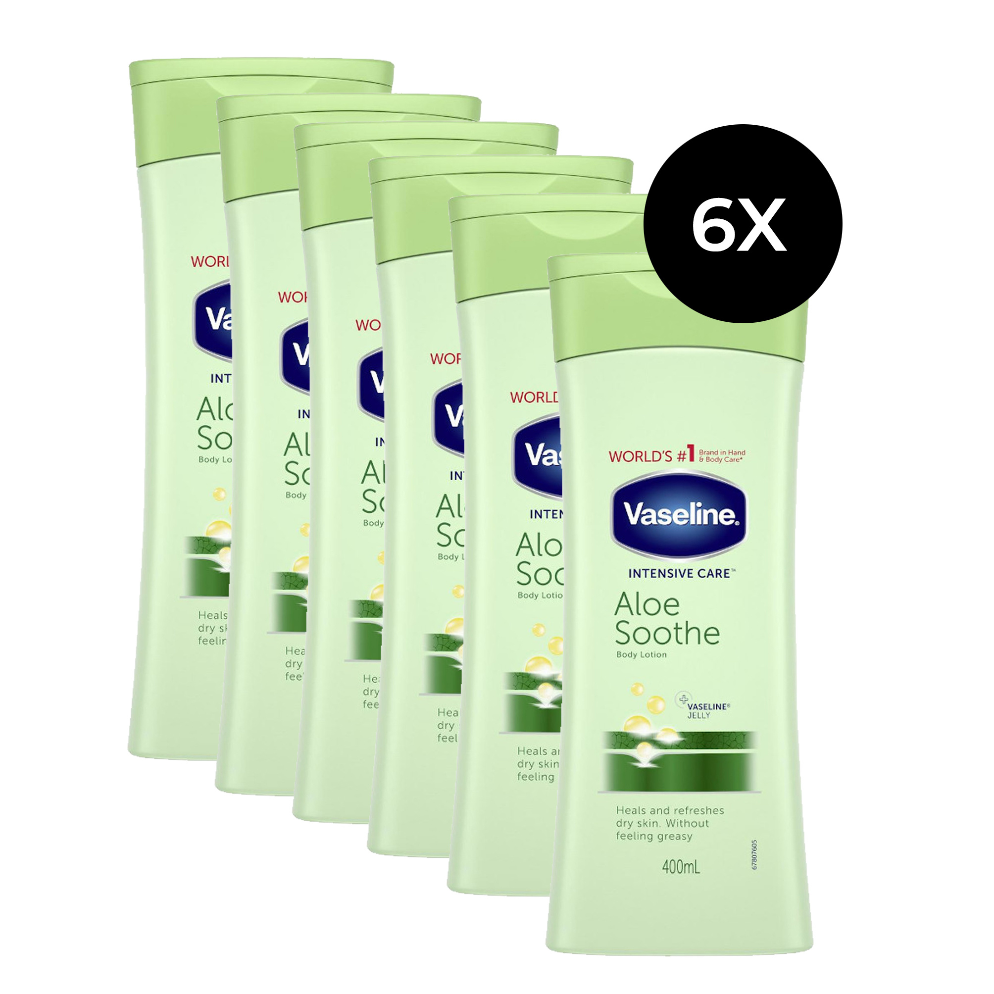 Vaseline Intensive Care 400 Ml Body Lotion Aloe Soothe 6 St ck Blisso Vaseline Intensive Care 400 Ml Body Lotion Aloe Soothe 6 St ck Blisso