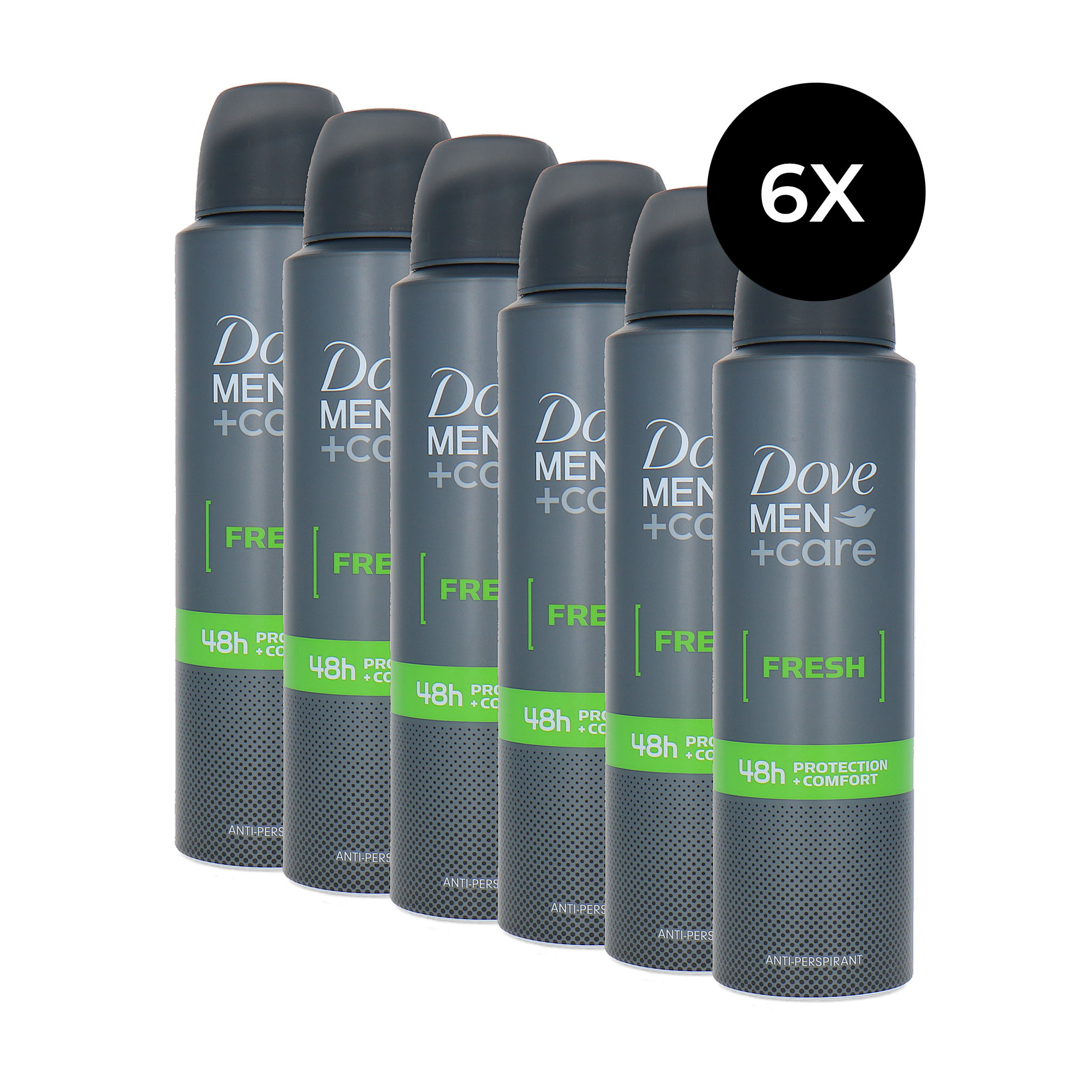 Dove Men + Care Fresh Deodorant Spray (6 x 150 ml) online Kaufen - Blisso