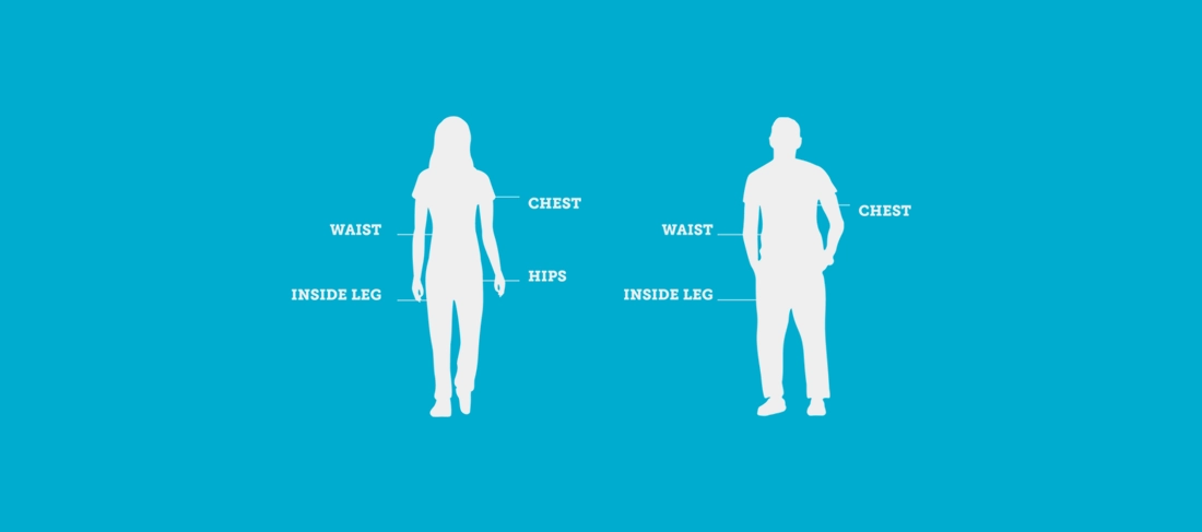 Wie Sie die richtige Größe herausfinden - Betcraft Size Guide