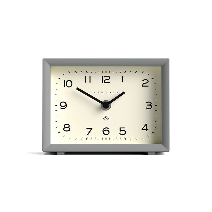 Newgate Henry table clock grey - Het Adres