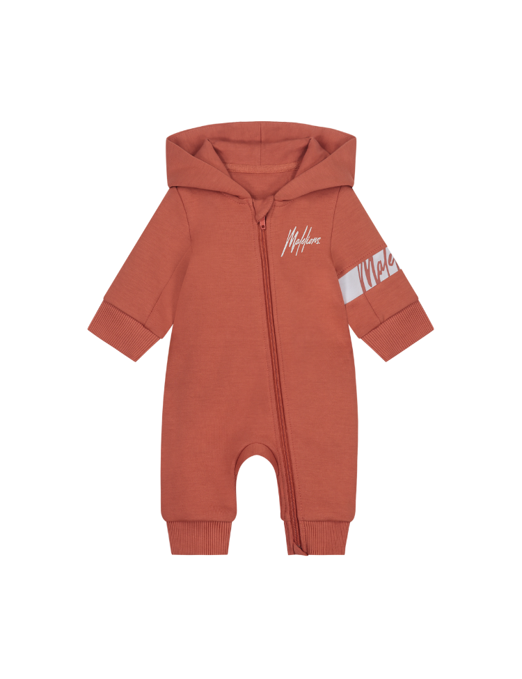 Malelions Baby Captain Tracksuit - Rust - Eddy's Eindhoven