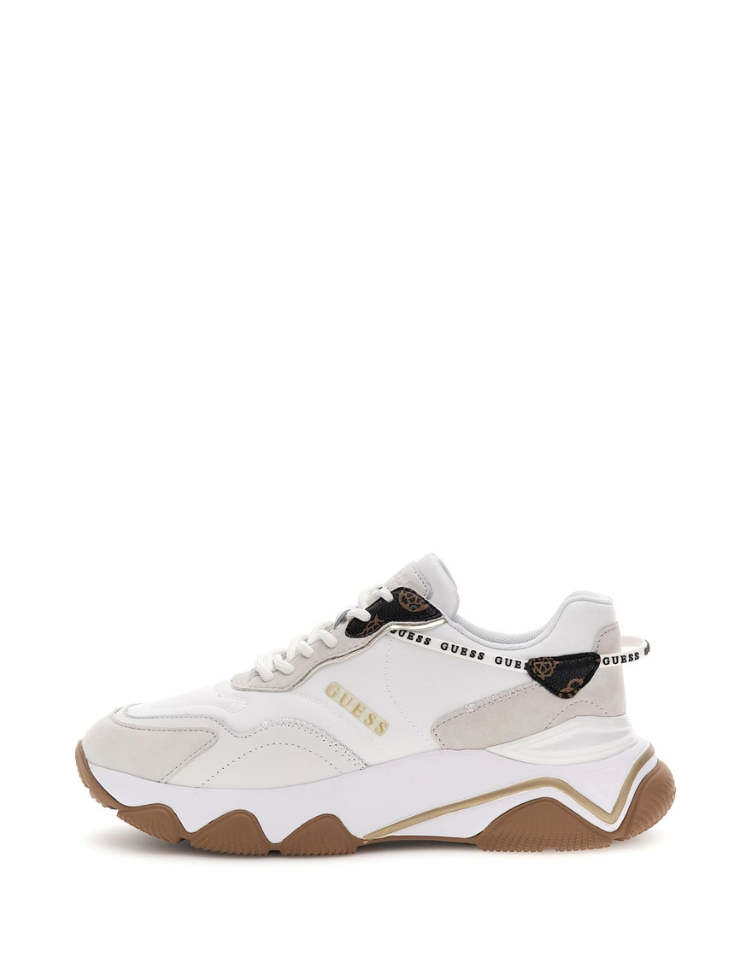 Guess Micola Sneakers - White - Eddy's Eindhoven