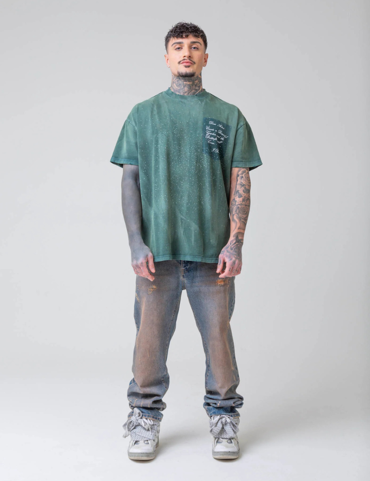 Fearless Blood FB Straight Jeans Tinted Mid Blue/29 - Tinted Mid Blue ...