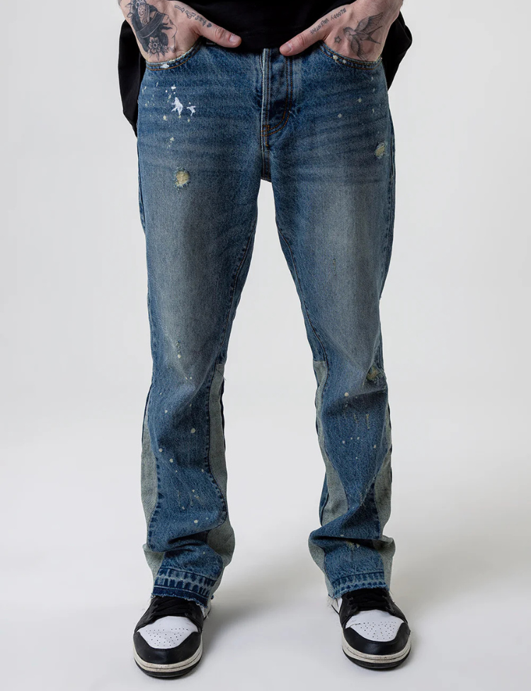 Fearless Blood FB Straight Flare Jeans - Old Vintage - Eddy's Eindhoven